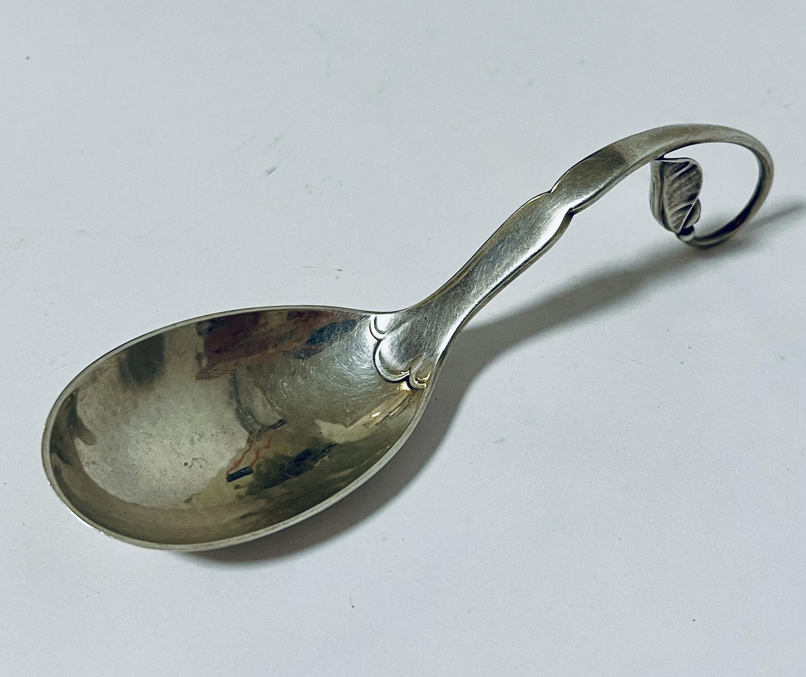 Georg Jensen Sterling Silver Sugar / Jam Spoon - LA560607