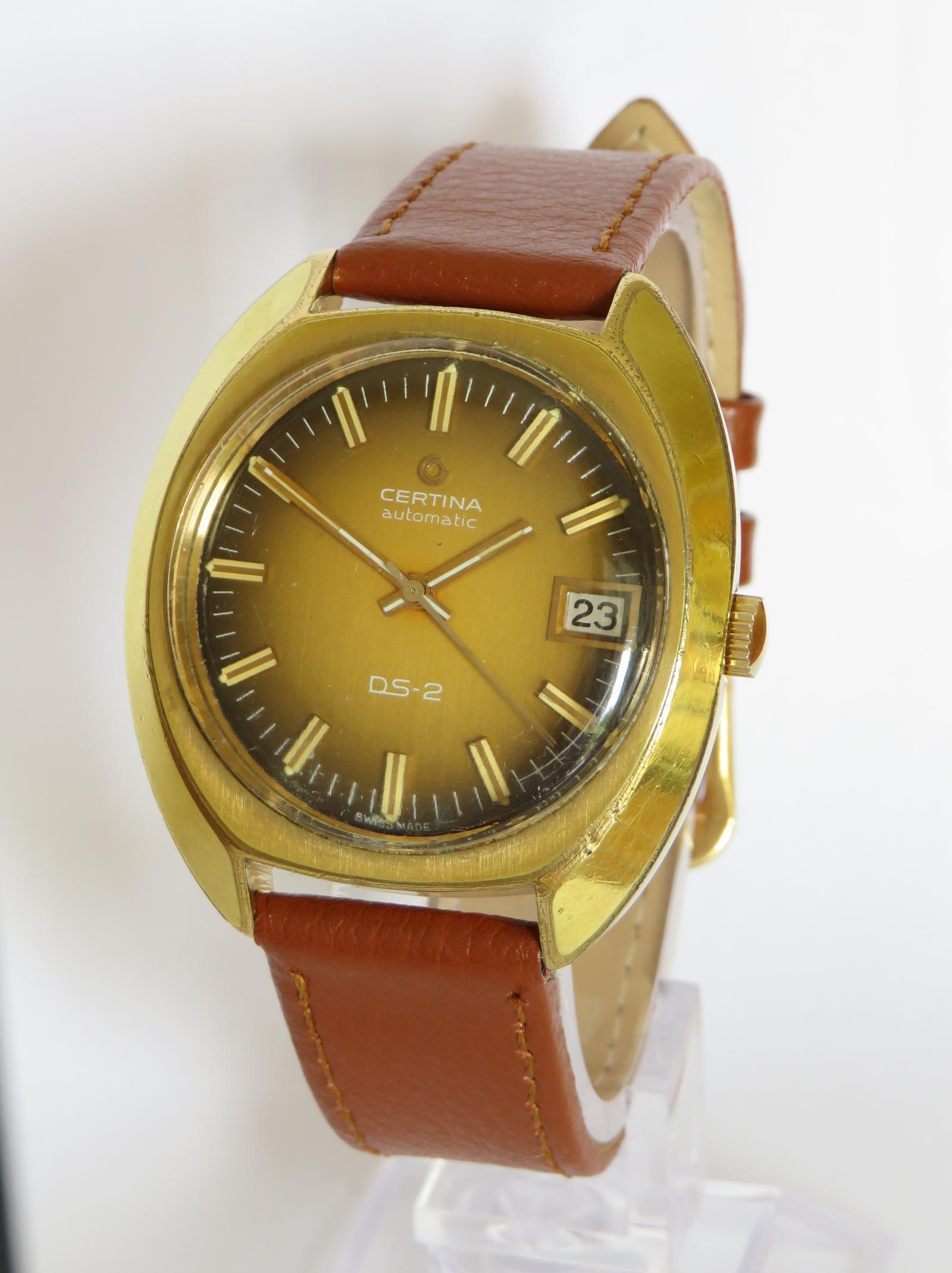 Watch: Gents Certina DS-2 Automatic Wrist Watch, Turtle Back - LA574988