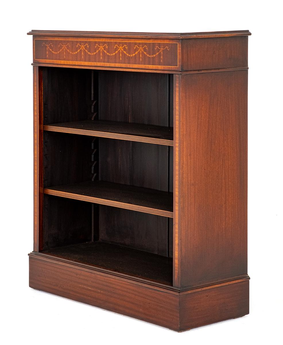 Mahogany Inlaid Open Bookcase - LP90-15 / LA466619