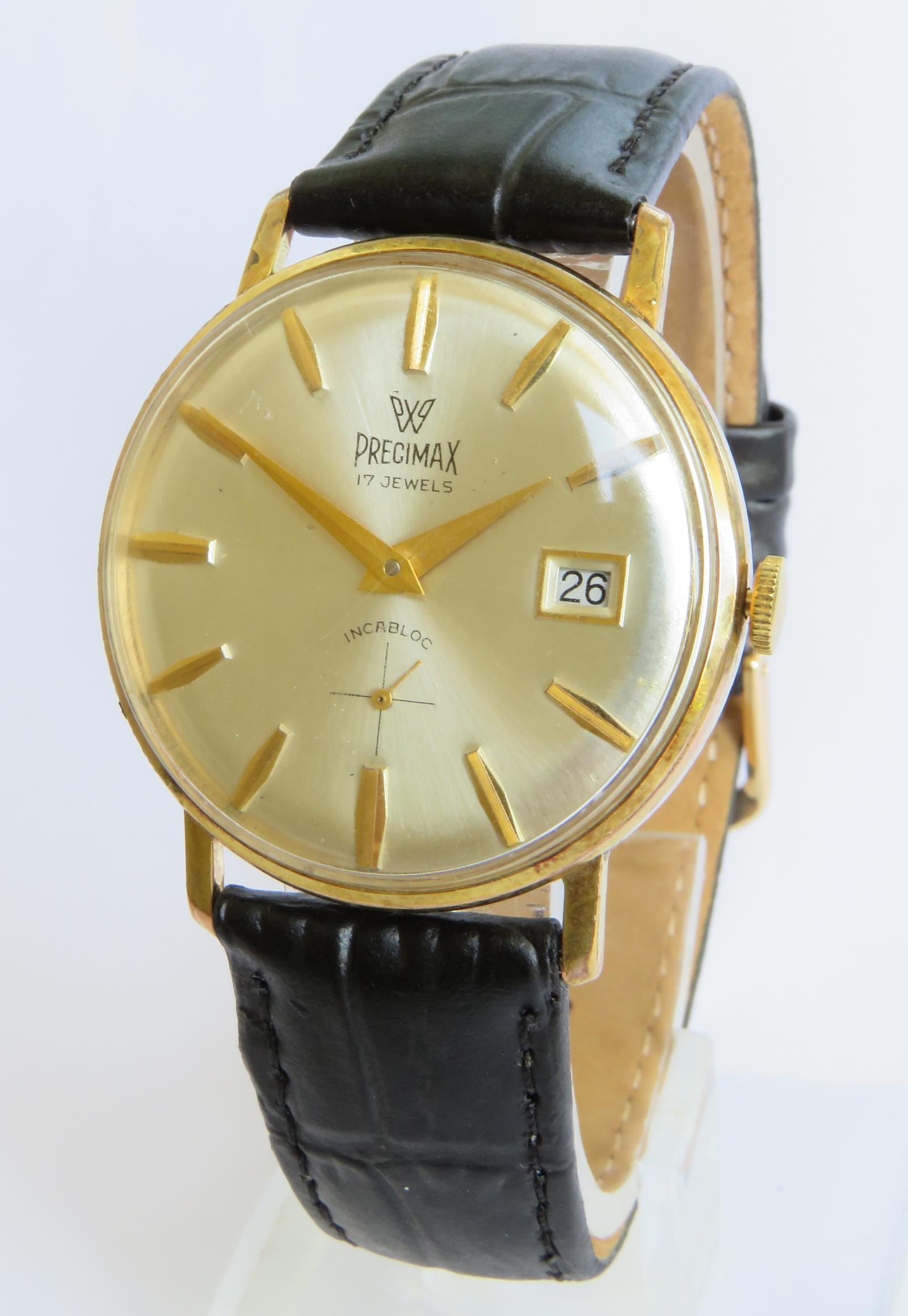 Watch: Gents 1960s Precimax Wrist Watch - LA497954