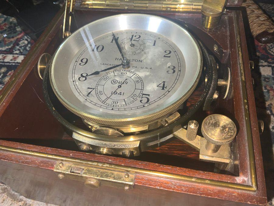 Hamilton Watch Company Naval Chronometer World War II - No4149 Dated ...