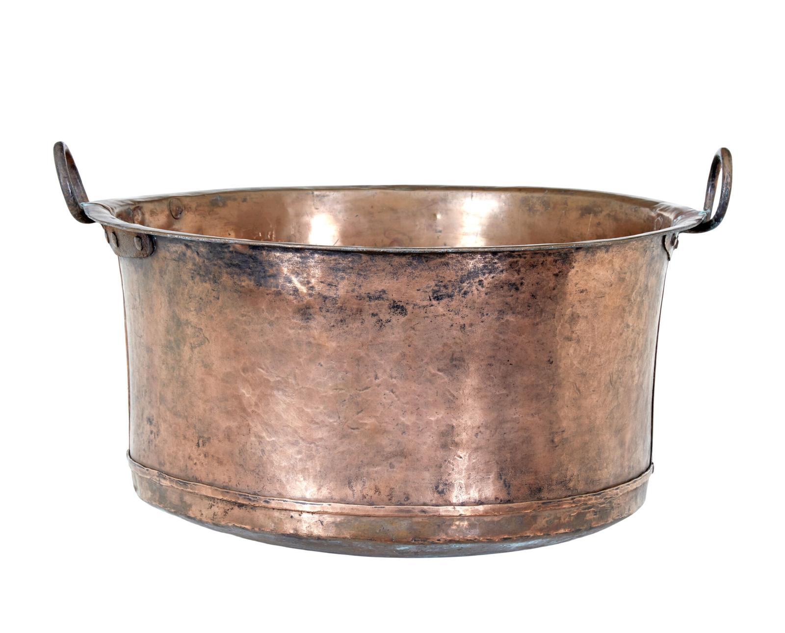 Large 19th Century Copper Cooking Vessel - EA3167 / LA426397 ...