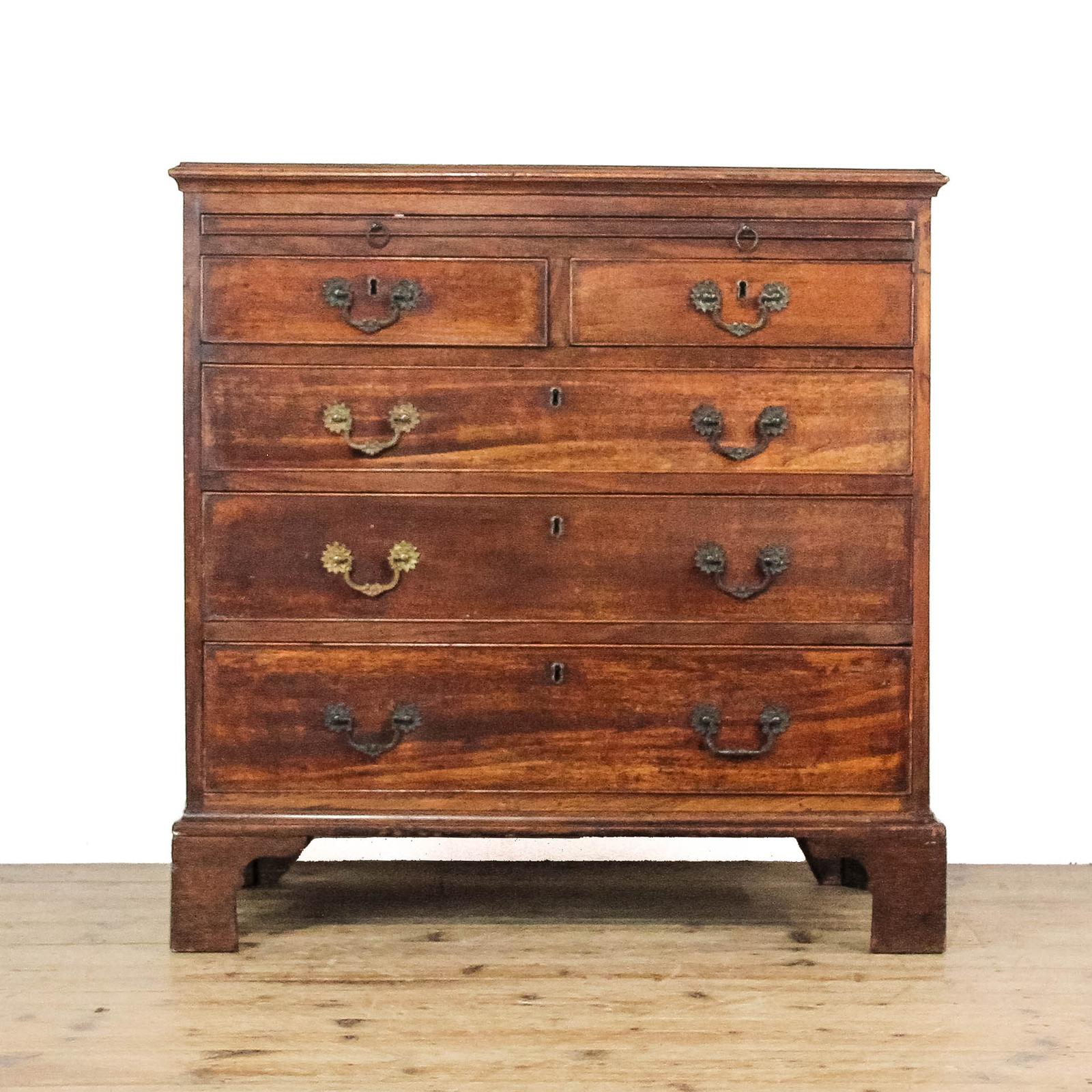 Antique Georgian Mahogany Chest of Drawers - M-6557 / LA559526