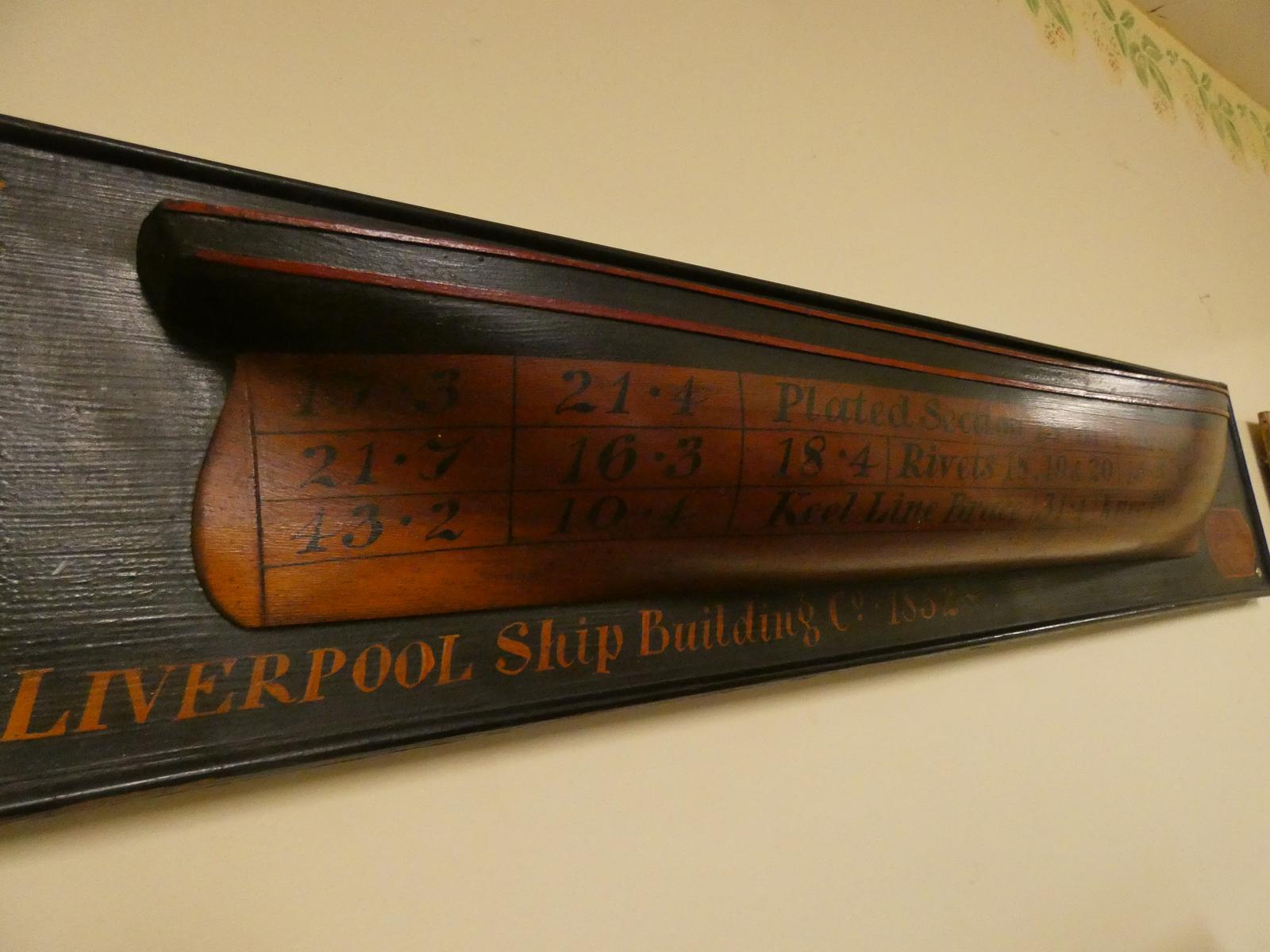 Large Model Ships Hull - Liverpool Ship Building Co. - ath3522 ...