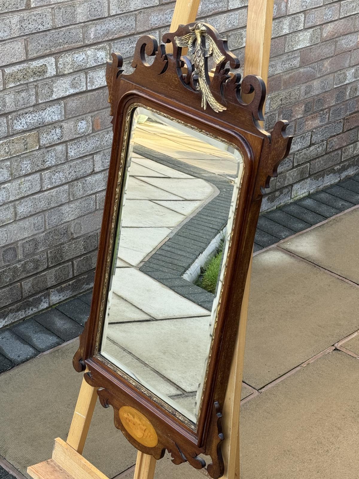 Mahogany Fret Mirror - LA559836