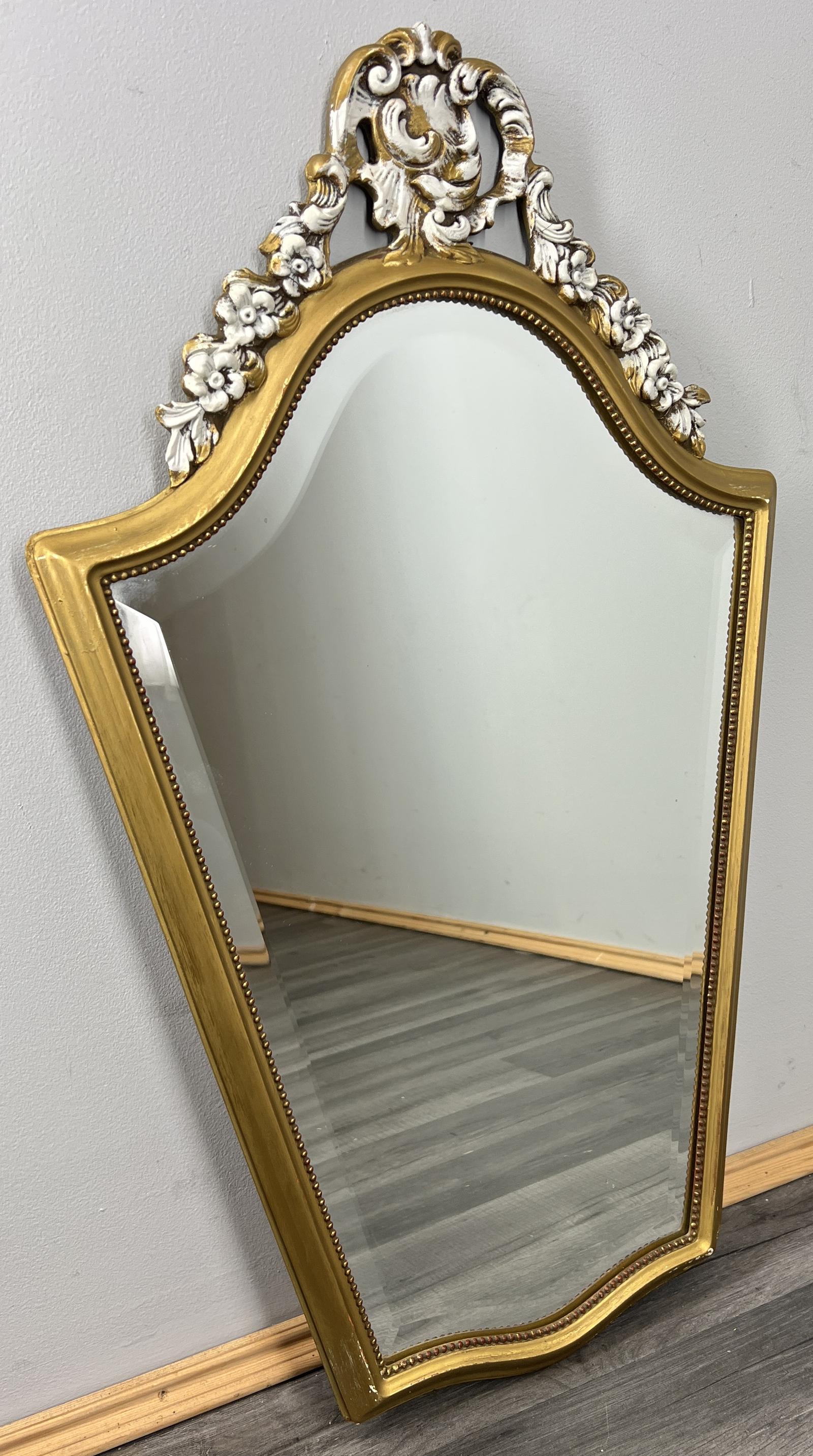 Mirror Vintage French Gilt Wall Mirror Ornate Wall Mirror - LOT 4714 ...