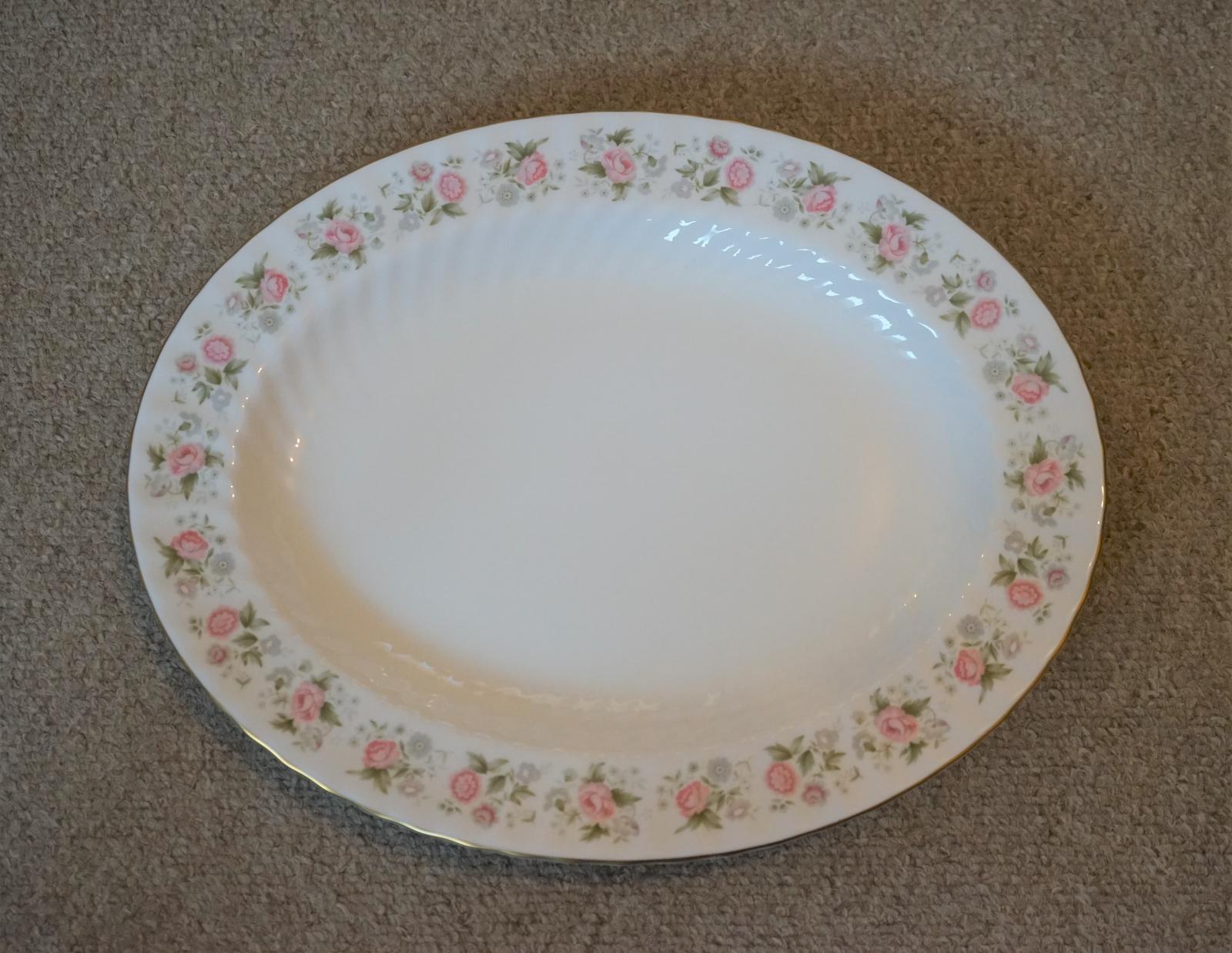 Minton 'Spring Bouquet' - Mint - Oval Meat Platter - K 3063 / LA434272