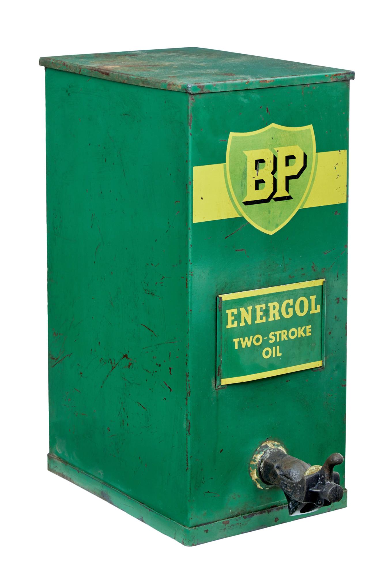 Mid 20th Centry Vintage BP Energol 2 Stroke Oil Dispenser - EA2471 ...