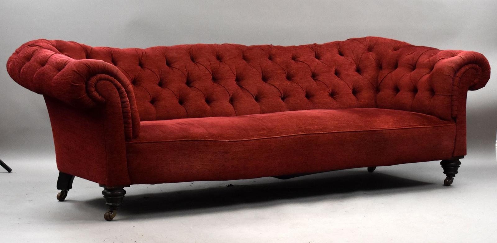 Victorian Style Deep Buttoned Sofa/chesterfield - EL12764 / LA560648