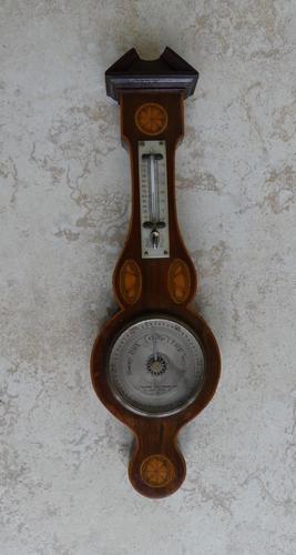Miniature Edwardian Barometer & Thermometer - 181 / LA469278 ...