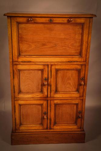 Victorian Mahogany Locker Cabinet - LA391762 | LoveAntiques.com
