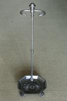 Fine Set Early Victorian Polished Steel Fire Irons Poker Tongs Shovel c ...