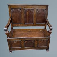 Antique Settle for sale | LoveAntiques.com